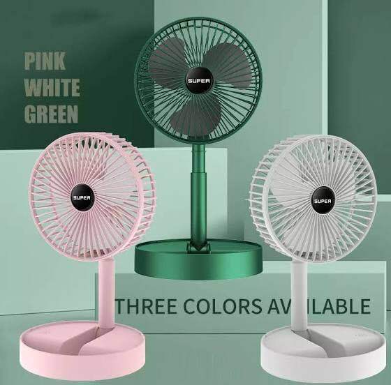 Folding Storage Net Fan Telescopic Fan Portable Folding Fan Touch ...