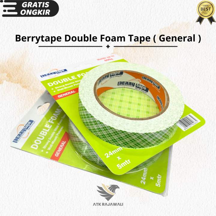 Double Tape Foam Berry Tape | Double Tape 24mm x 5mtr (pcs) | Lazada ...