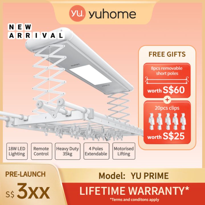 YU HOME Smart Laundry Rack Hanger Laundry Organizer (Model: PRIME ...