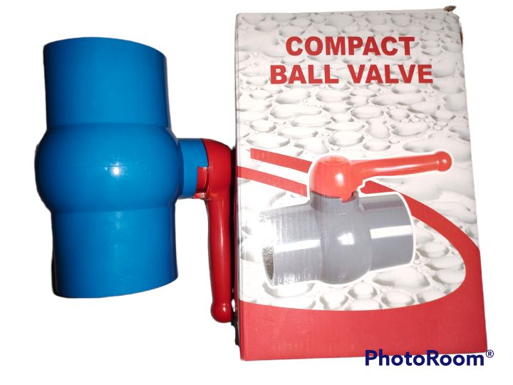 ERA PVC BLUE BALL VALVE 4" (110MM) | Lazada PH