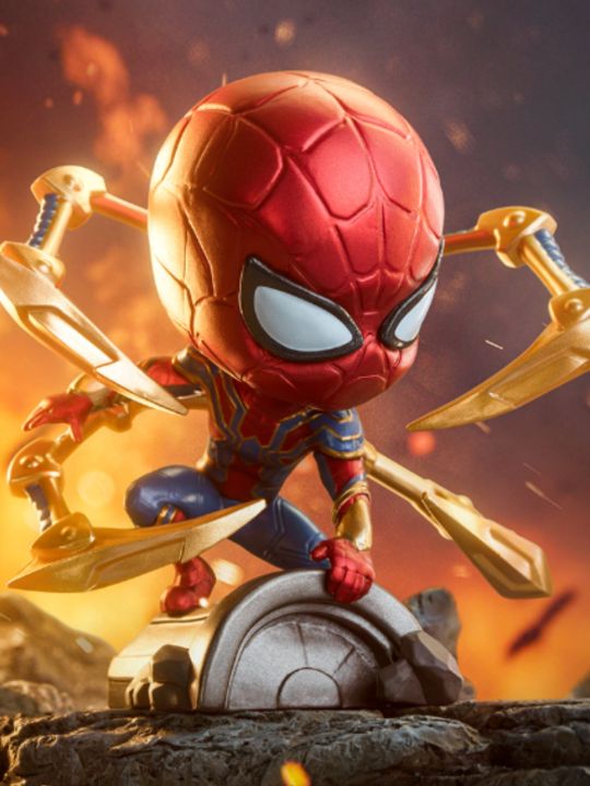 PopMart Pop Mart Marvel Unlimited Legend Hand-Made Blind Box Steel ...