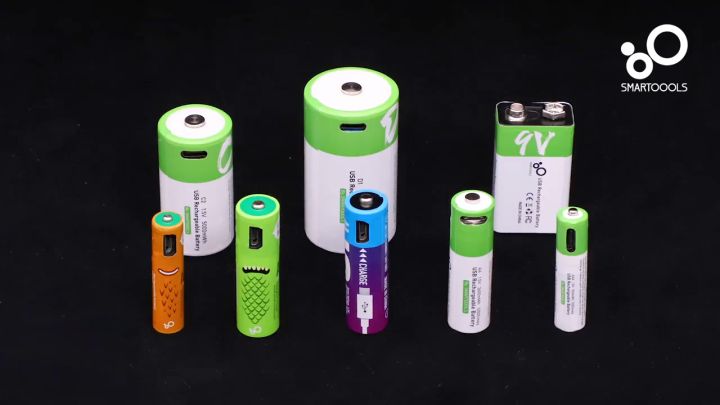 【Apex】Smartoools 1.5V Double A Lithium ion Type C AA AAA Battery ...