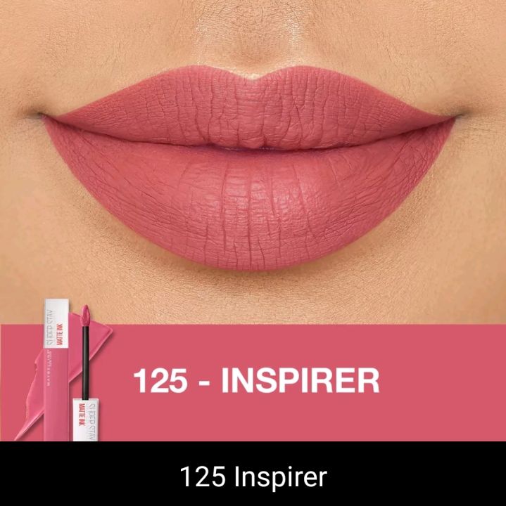 Maybelline Superstay Matte Ink no 125 - Inspirer | Lazada Indonesia