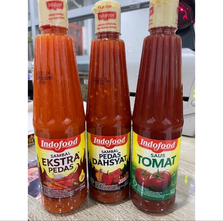 Sambal Indofood Botol 275 ml | Lazada Indonesia