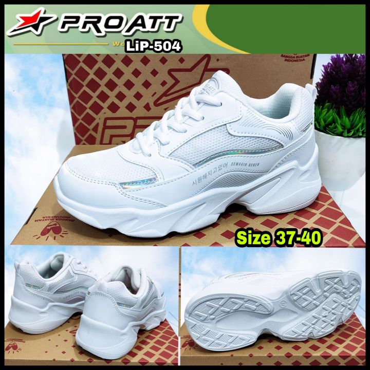 Sepatu Wanita Cewek Olahraga Sport Running Jogging Kekinian Sepatu Pro ...