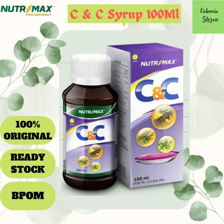 Nutrimax C & C Syrup 100ml | Lazada Indonesia