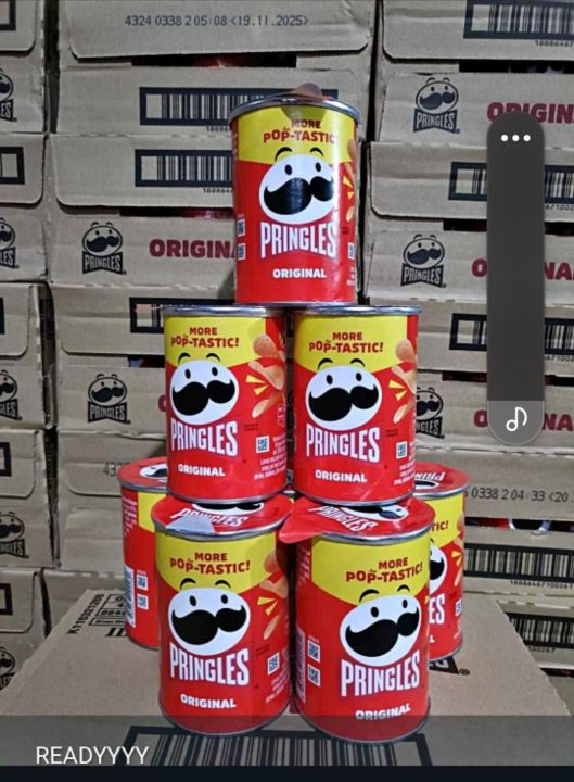 Pringles Mini Original 42gr isi 12pcs / dus, Keripik Kentang. | Lazada ...