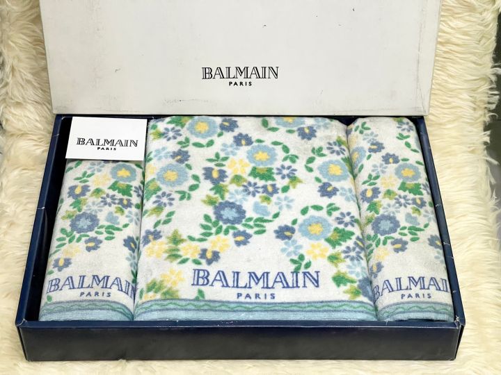 Balmain Paris Towel Gift Set | Lazada PH