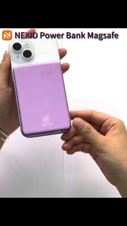 Nexid Powerbank Magsafe Power bank fast chaging Portable Mini Android ...