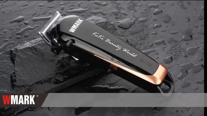 Wmark NG-2020B Wireless Metal Hair Clipper with Lcd Display 2500mah ...