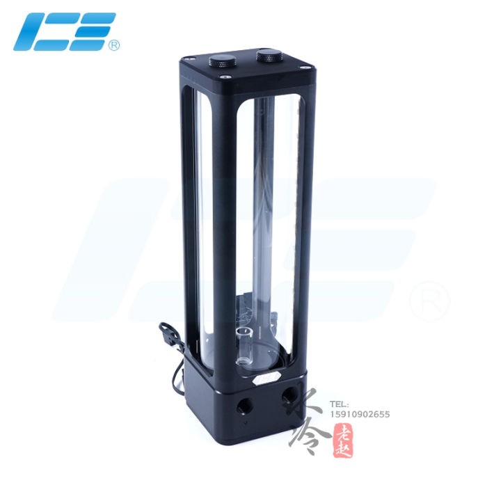Iceman Cooler DX3 New 120/240/DDC Glass Water Tank Aura 5V Magic Light ...