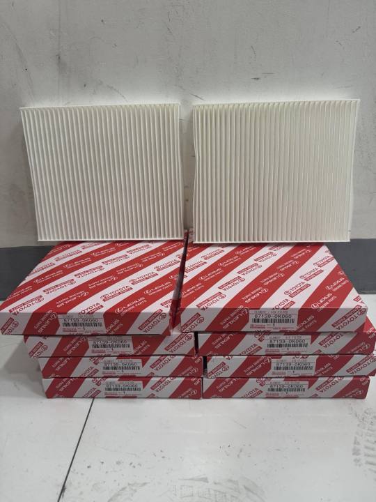 87139-0K060 CABIN FILTER TOYOTA INNOVA, FORTUNER, HILUX, HIACE D4D OEM ...