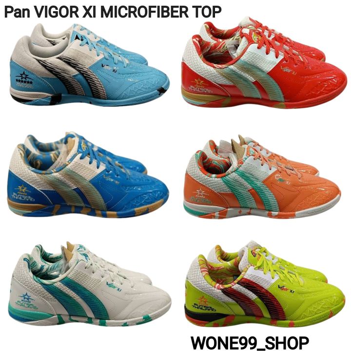 Pan VIGOR XI Microfiber TOP รองเท้าฟุตซอลแพน PF14R2 รุ่นใหม่ล่าสุด ...