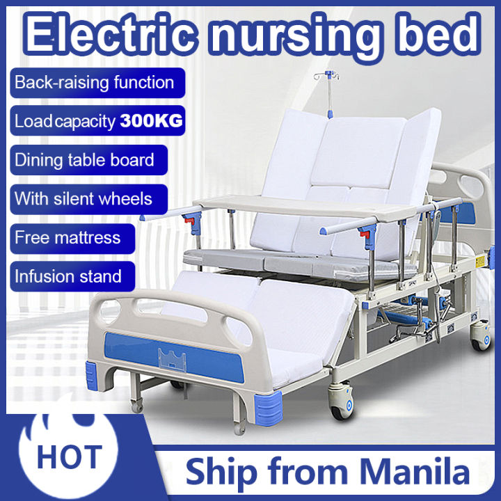 Electric nursing bed, household multifunctional paralyzed patient turn ...