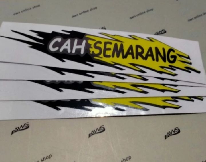 Sticker Cah Semarang | Lazada Indonesia