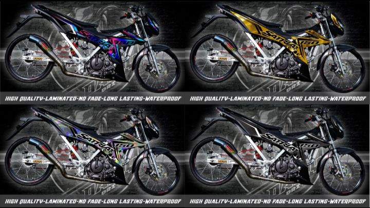 RAIDER 150 FI MALAYSIAN DESIGN DECAL STICKER | Lazada PH