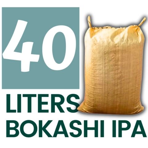 Bokashi Ipa (40 Liters) to treat 10 to 26 buckets of food waste to ...