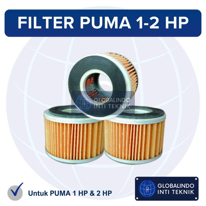 Isi Filter Element Saringan Udara Air Filter Kompresor Angin PUMA 1 HP & 2 HP | Lazada Indonesia