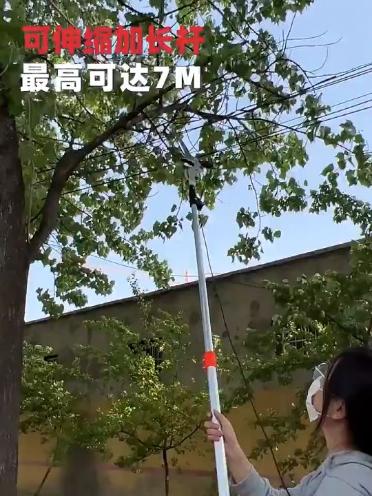 8.5M High Branch Pruning Shears Saw galah heavy duty telescopic pole ...