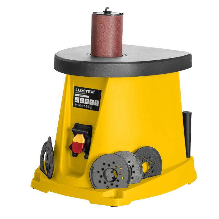 LUXTER Oscillating Spindle Sander Belt Sander bench Sanding Machine ...