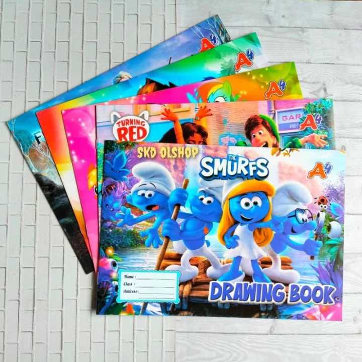 Buku Gambar Drawing Book A4 ( perpack isi 10 pcs ) | Lazada Indonesia
