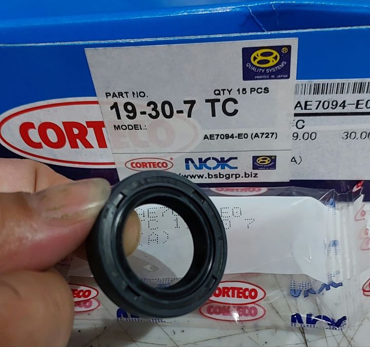 19 - 30 - 7 TC OIL SEAL CORTECO ORIGINAL | Lazada PH