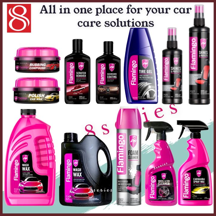 Flamingo automotive car care all in one place car wash & wax , car ...