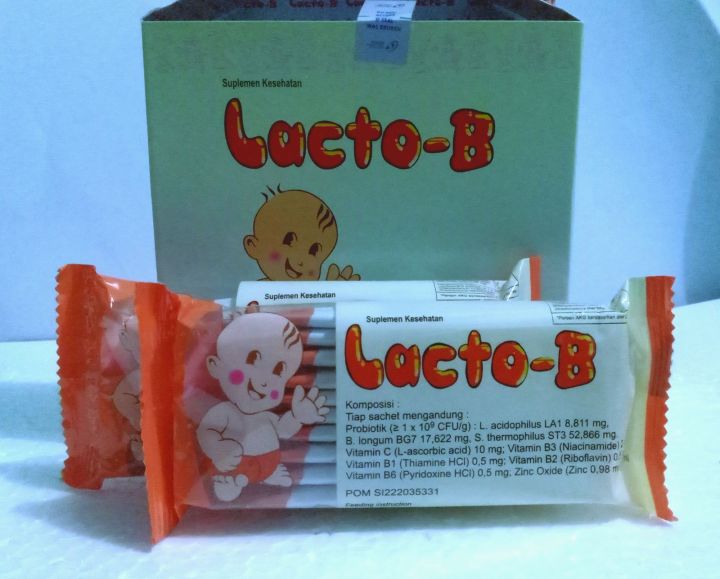 Lacto B Suplemen Probiotik Anak - Obat diare dan pencegahan intoleransi ...