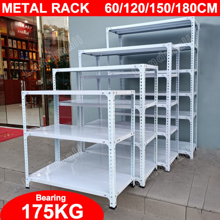 【All Metal】Metal Rack Steel Shelf Heavy Duty Organizer Shelf Load ...