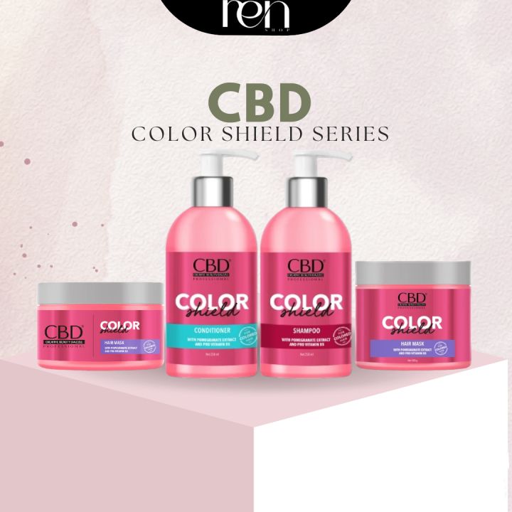CBD Color Shield Series | Rangkaian perawatan untuk rambut diwarnai ...