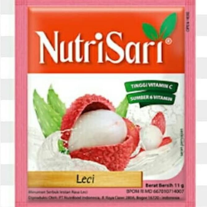 JUICE FRUIT NUTRI SARI POWDER RASA LECI (10 SACHET). 100 % ORIGINAL ...