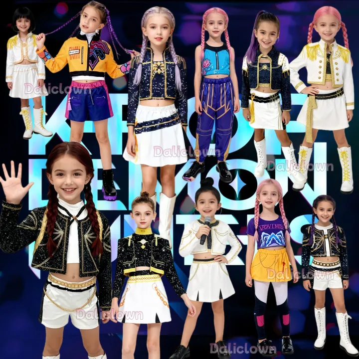 Disfraz Guerreras Kpop Rummy Rumi Zoey Mira Demon Hunters Cosplay ...