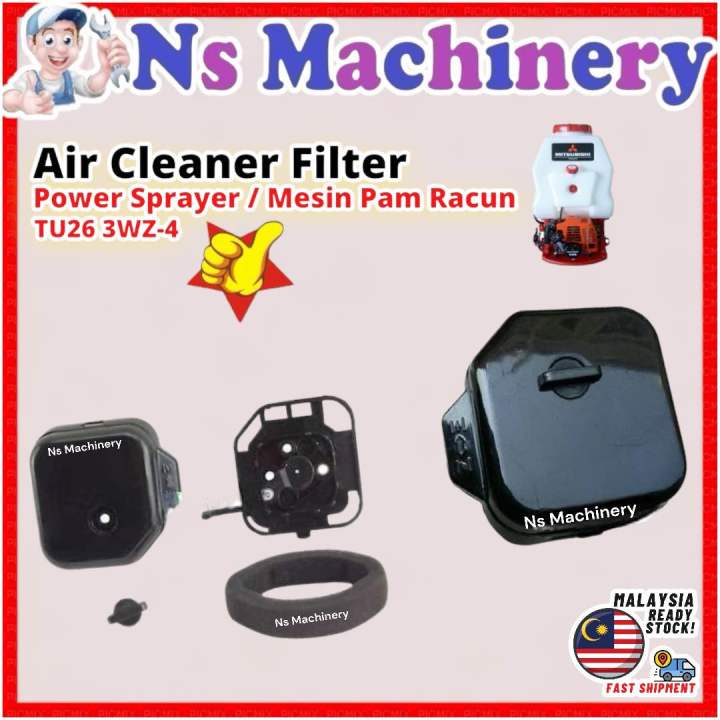 Air Cleaner Assembly Filter Power Sprayer TU26 3WZ-4 Penapis Angin ...