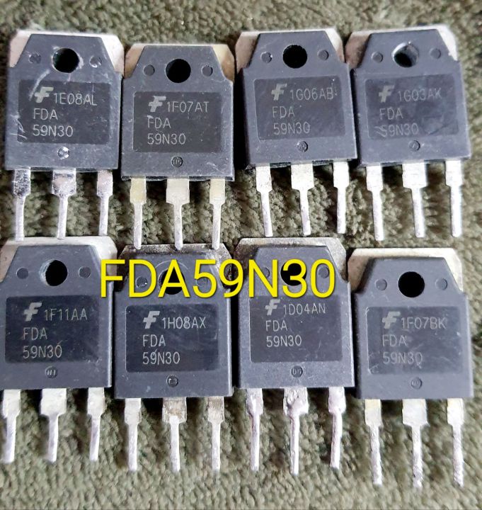 2ชิ้นขายาว0.6cm FDA59N30 59n30 มอสเฟตสำหรับเครื่องเสียงคลาสดี เอบี ของ ...