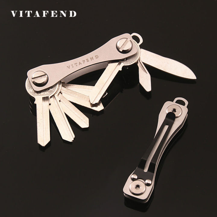 Vitafend Short Key Organizer Smart Compact Metal Key Bar Key Holder for ...