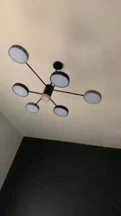 GECREE Nordic Ceiling Light Living Room Minimalist Chandelier Bedroom ...