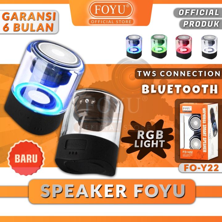 Speaker Bluetooth Portable Foyu Mini Audio Wireless TWS Smart Magnetic ...