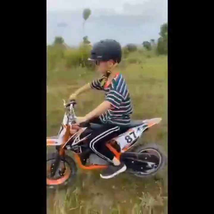 49CC Motor for kids Motorbike for Kids Strong KTM Start Button power Performance and durability ...