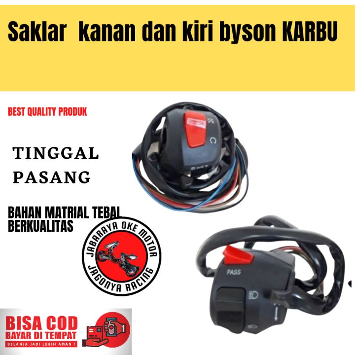 SAKLAR BYSON SET KANAN DAN KIRI BEST QUALITY PRODUK | Lazada Indonesia