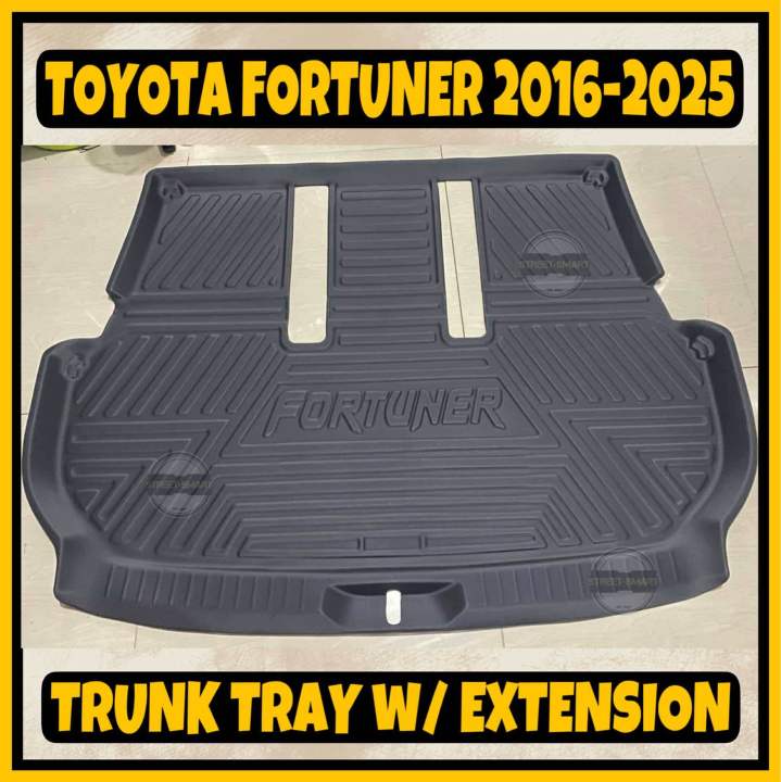 TOYOTA FORTUNER 2016-2025 VERSION 2 TRUNK TRAY W/ EXTENSION | Lazada PH
