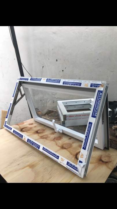 awning window H-30cm x 60cm-W aluminum | Lazada PH