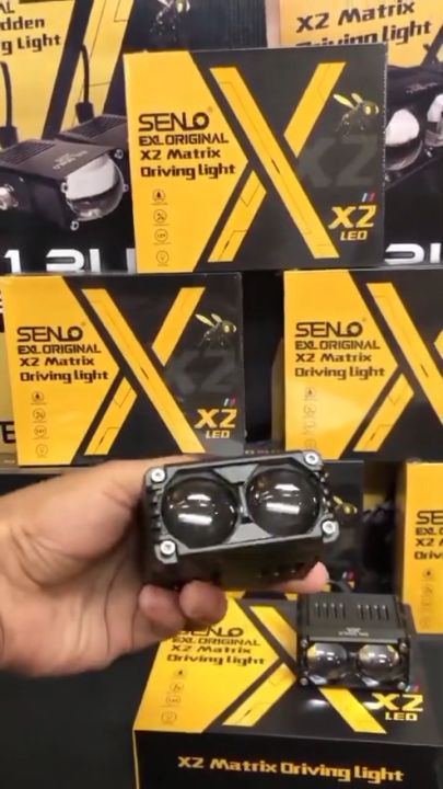 Original SENLO X2+ Matrix Mini Driving Light V3 w/ Ballast & Integrated ...