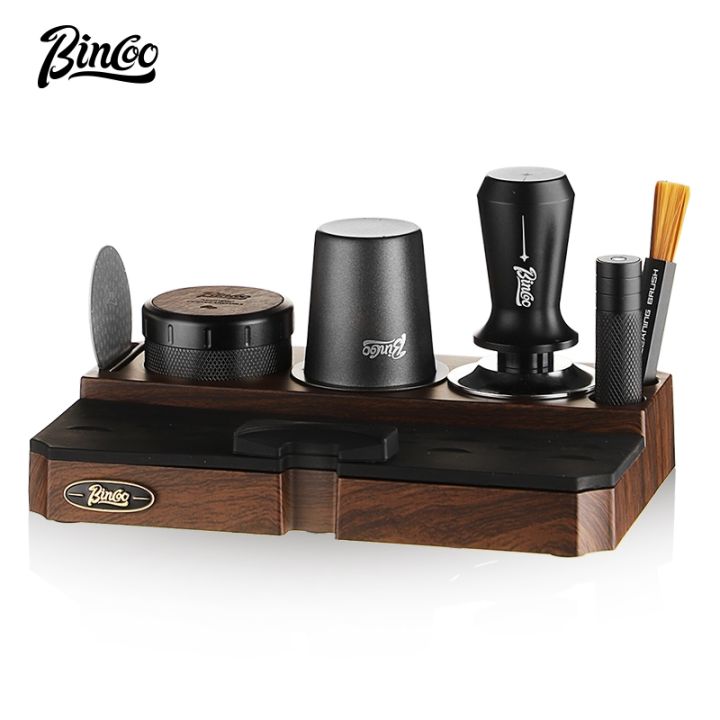 BINCOO Coffee Tamper Set Multi-function Powder Base Espresso Machine ...