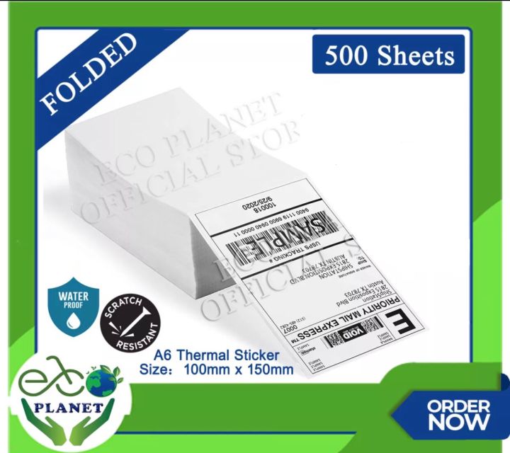 ECOPLANETOFFICIAL COD#100X150MM 100X180MM 2000/500 SHEET A6 4X6" WATER ...