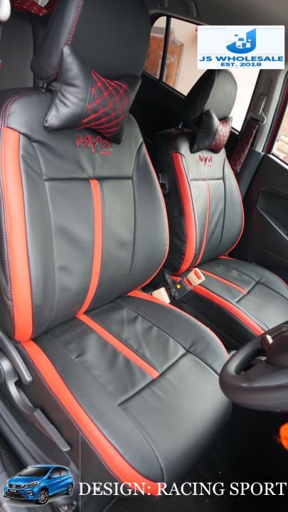 Myvi leather seat cover store