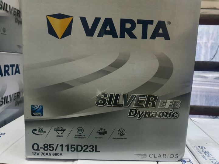 Varta Q85 EFB BATTERY. Suitable for start/stop function | Lazada Singapore