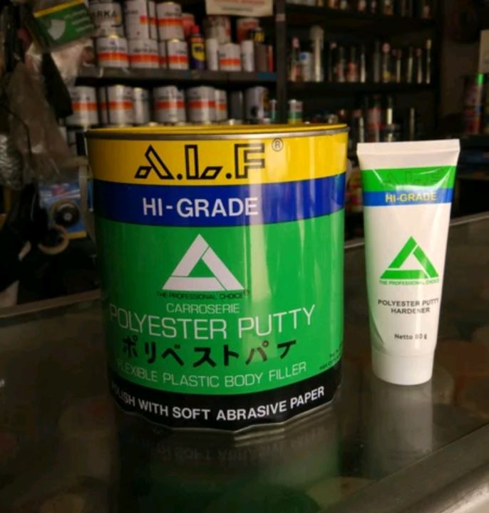 Dempul Alfaglos Hi Grade putty | Lazada Indonesia