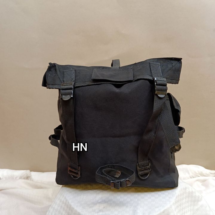Tas ransel T45 hijau army/hitam | Lazada Indonesia