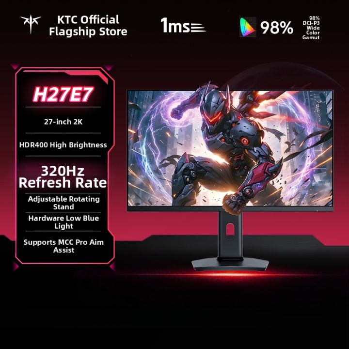 [China Plug Adapter Needed] KTC | 27 Inch 2K 320Hz Low Blue Light ...