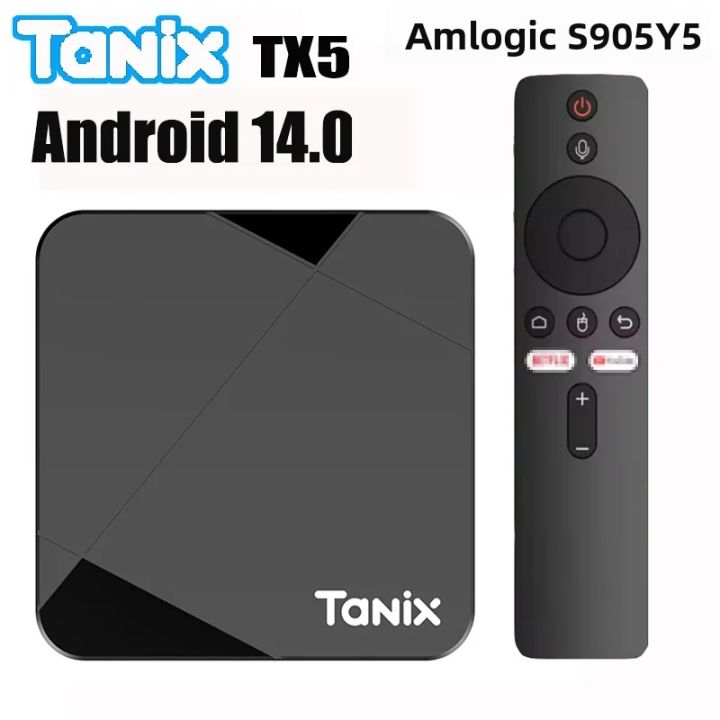 Tanix TX5 Android 14 TV Box Amlogic S905Y5 Wifi Băng Tần Kép 2.4G/5G BT ...